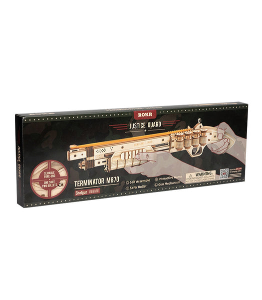 ROELQ501 JUSTICE GUARD GUN MODEL TERMINATOR M870 – Family Hobbies